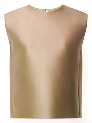 Alberta Ferretti Satin Top