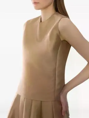 Alberta Ferretti Satin Top