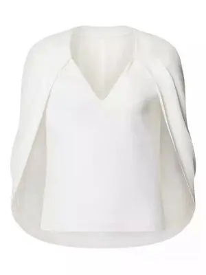 Alberta Ferretti Cape Effect Blouses