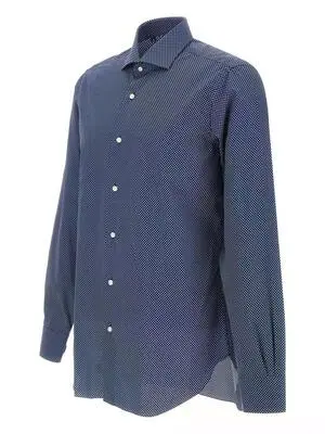 BARBA NAPOLI Polka Dot-print Shirt