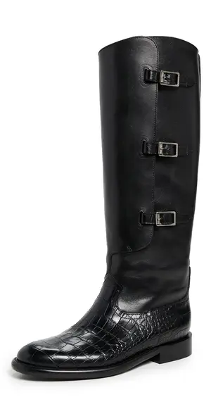 Paris Texas Montana Buckle Boots