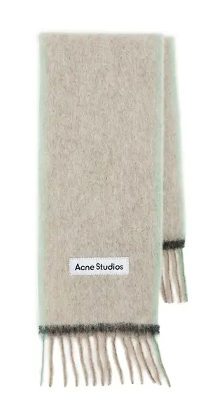 Acne Studios Vally Solid Scarf Beige/grey