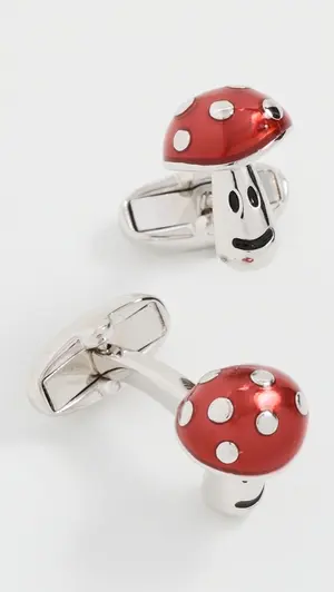 Paul Smith Happy Mushroom Cufflinks
