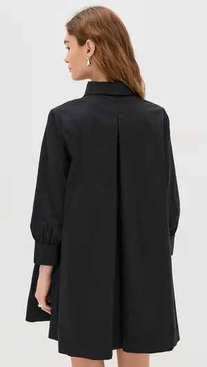 English Factory Bow Tie Mini Shirt Dress