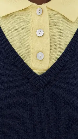 Sandy Liang Wesley Sweater - Navy