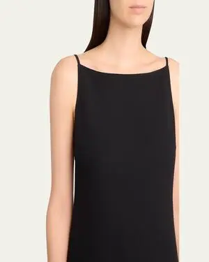 THE ROW Seraphina High-neck Midi Dress