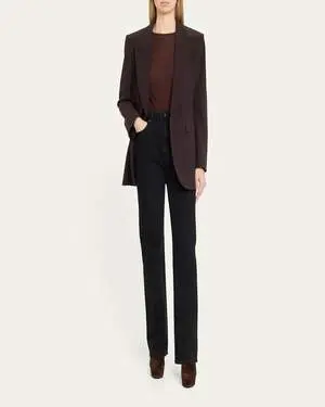 CHRISTIAN LOUBOUTIN Loo Suede Ankle Booties