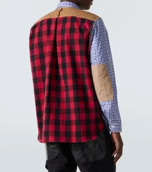 Junya Watanabe Checked Cotton Shirt