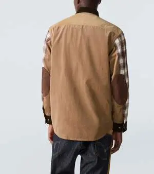 Junya Watanabe Checked Cotton Flannel Jacket
