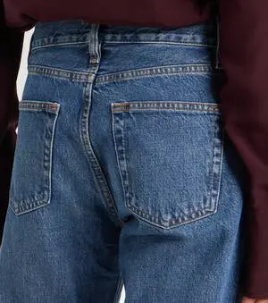 FRAME The Hang Low-rise Straight-leg Jeans