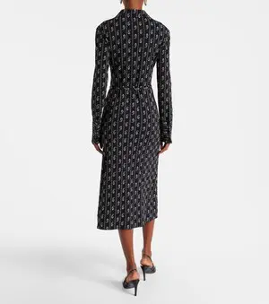 Tory Burch Printed Polo Shirt Dress