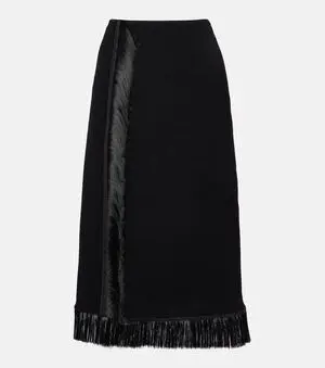 Jil Sander Fringe Skirts