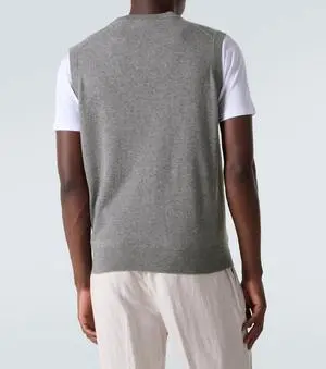 Brunello Cucinelli Cashmere V-neck Vest