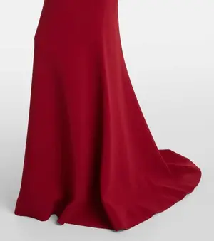 Elie Saab Caped Cady Gown