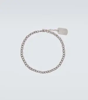 Saint Laurent Logo Chain Bracelet - Silver