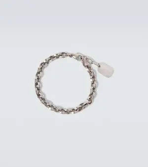 Saint Laurent Logo Chain Bracelet - Silver