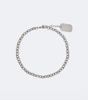 Saint Laurent Logo Chain Bracelet - Silver