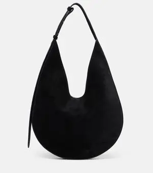 AESTHER EKME Suede Shoulder Bag - Black