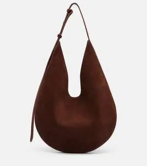 AESTHER EKME Medium Suede Shoulder Bag - Brown
