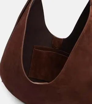 AESTHER EKME Medium Suede Shoulder Bag - Brown