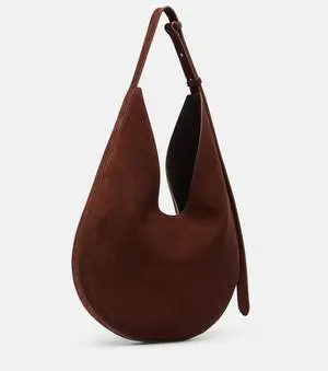 AESTHER EKME Medium Suede Shoulder Bag - Brown