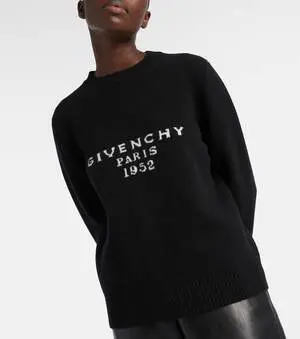 Givenchy Logo Wool And Cashmere Sweater