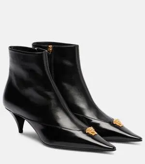 Versace Zip Up Boots For Women