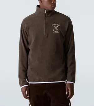 Brunello Cucinelli Cashmere-blend Half-zip Sweater