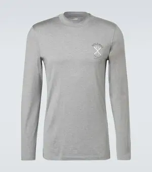 Brunello Cucinelli Silk Ski T-shirt