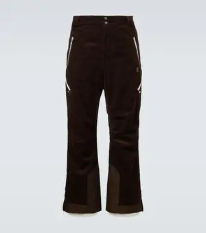 Brunello Cucinelli Cotton Corduroy Ski Pants - Brown