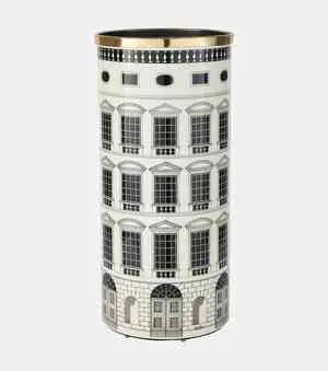 FORNASETTI Architettura Umbrella Stand - White