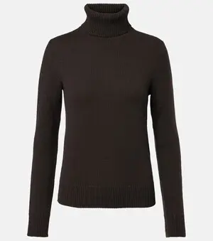 Ralph Lauren Cashmere Turtleneck Sweater - Brown
