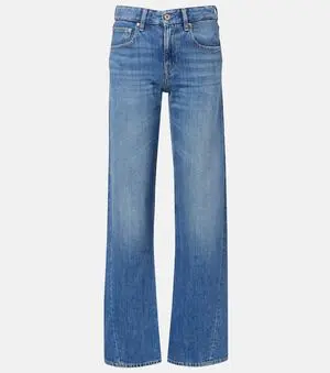Ag Siena Low-rise Straight Jeans