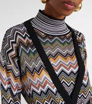 Missoni Zigzag Belted Cardigan - Multicoloured