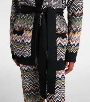 Missoni Zigzag Belted Cardigan - Multicoloured
