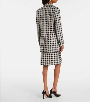 Nina Ricci Double-breasted Tweed Blazer