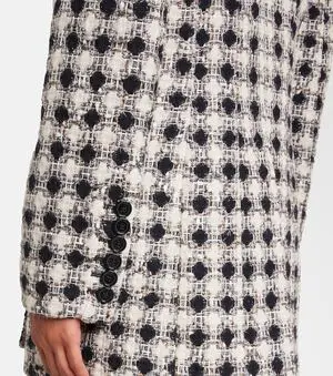 Nina Ricci Double-breasted Tweed Blazer