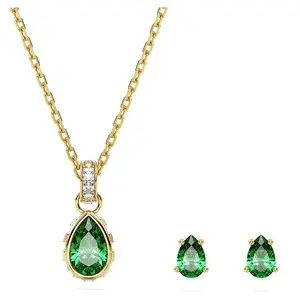 SWAROVSKI Chroma Jewelry Set Green