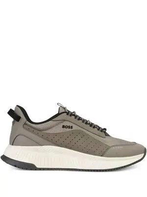 BOSS Ttnm Evo Trainers With Suede Trims - Neutrals