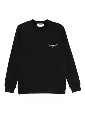 Msgm Embroidered Sweatshirts Hoodies For Women