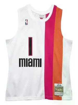 Mitchell & Ness Nba Heat 2011 Chris Bosh Swingman Jersey - White
