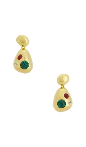 Éliou Analu Earrings - Malachite