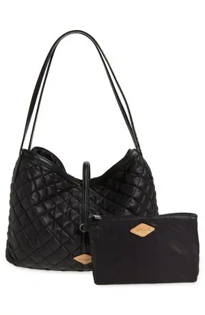 Mz Wallace Astor Quilted Slouchy Tote