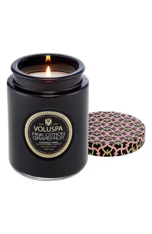 Voluspa Large Jar Candle - Pink Citron Grapefruit