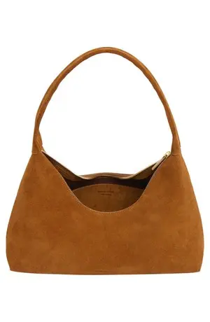 MANSUR GAVRIEL Candy Baguette Suede Shoulder Bag