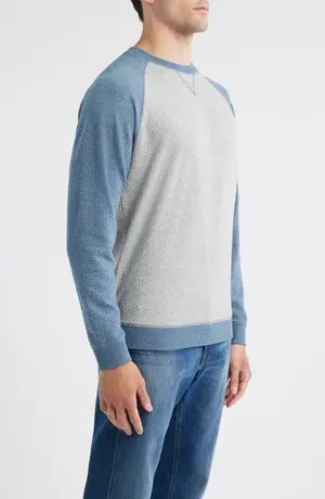Johnnie-o Weyburn Textured Sweatshirt
