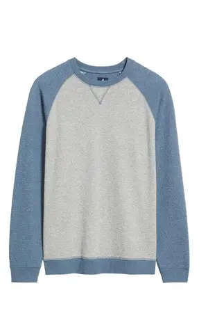 Johnnie-o Weyburn Textured Sweatshirt