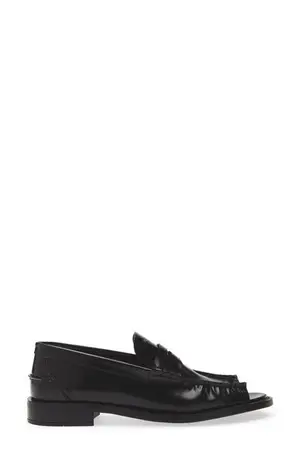 Prada Peep-toe Loafer