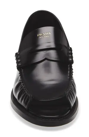 Prada Peep-toe Loafer