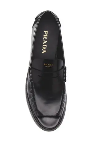 Prada Peep-toe Loafer